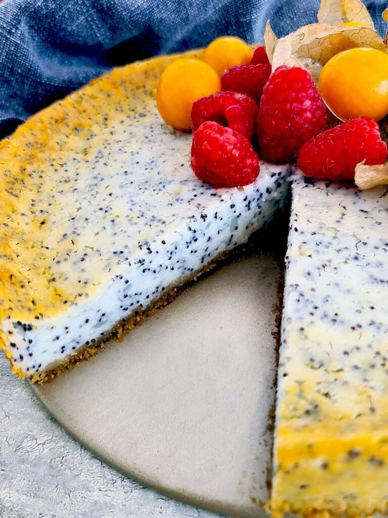 Poppy pie - Gluten-free and easy to make pie - Desserts