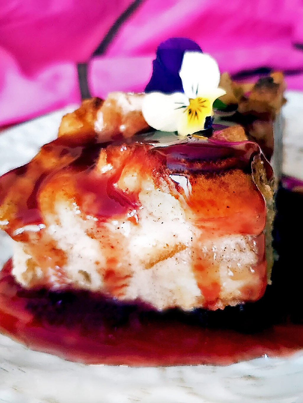 Bread Pudding with Syrup Sauce - Recipe - Desserts