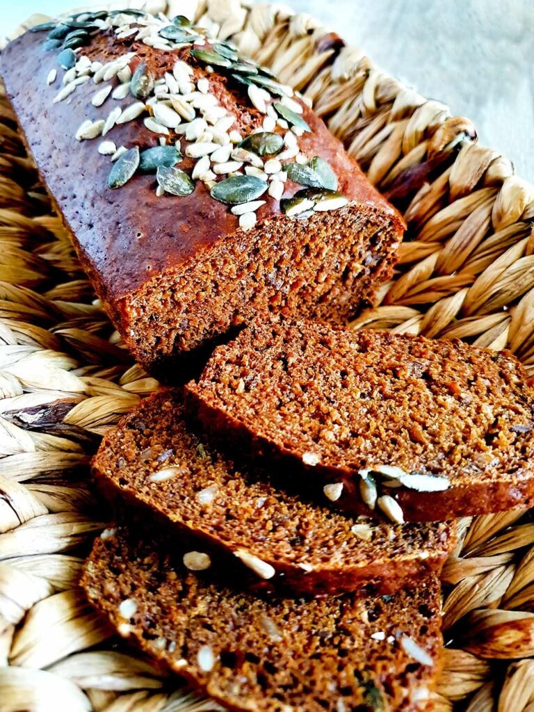 Juicy & Healthy Whole Grain Bread With Seeds - Bread - Popi's Cooking