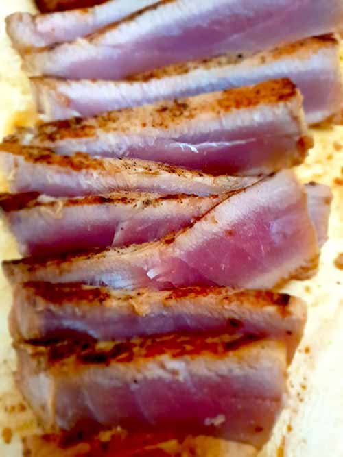 Seared Tuna With Mango & Avocado salsa - Fish/Seafood
