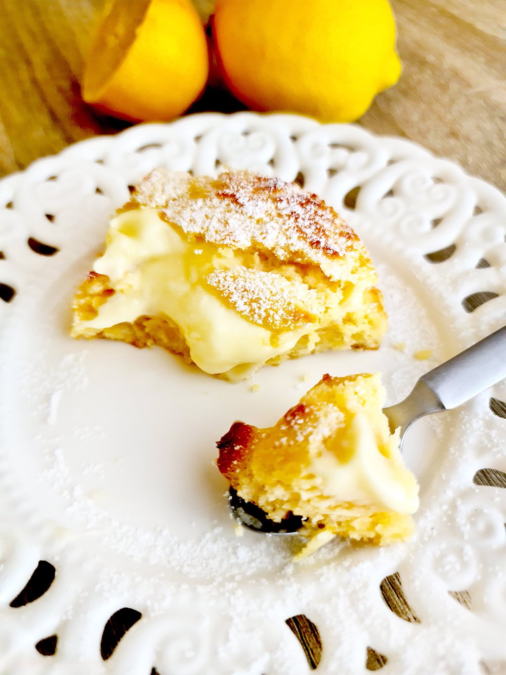 Filled Lemon Bomb Cookies - Desserts