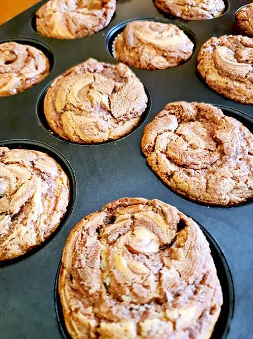 Swirl Muffins With Different Fillings - Desserts