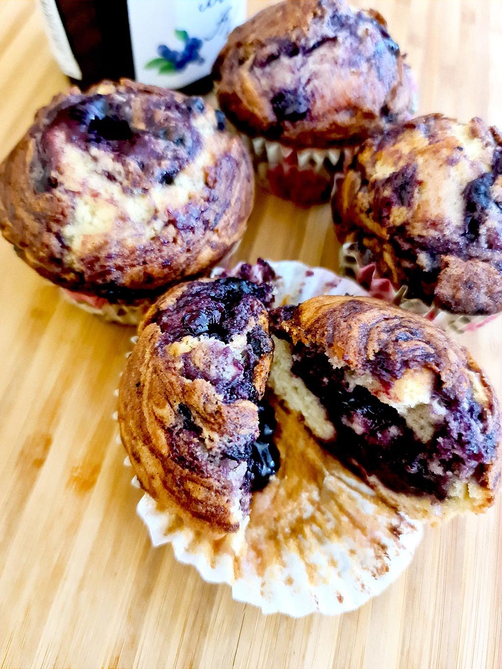Swirl Muffins With Different Fillings - Desserts