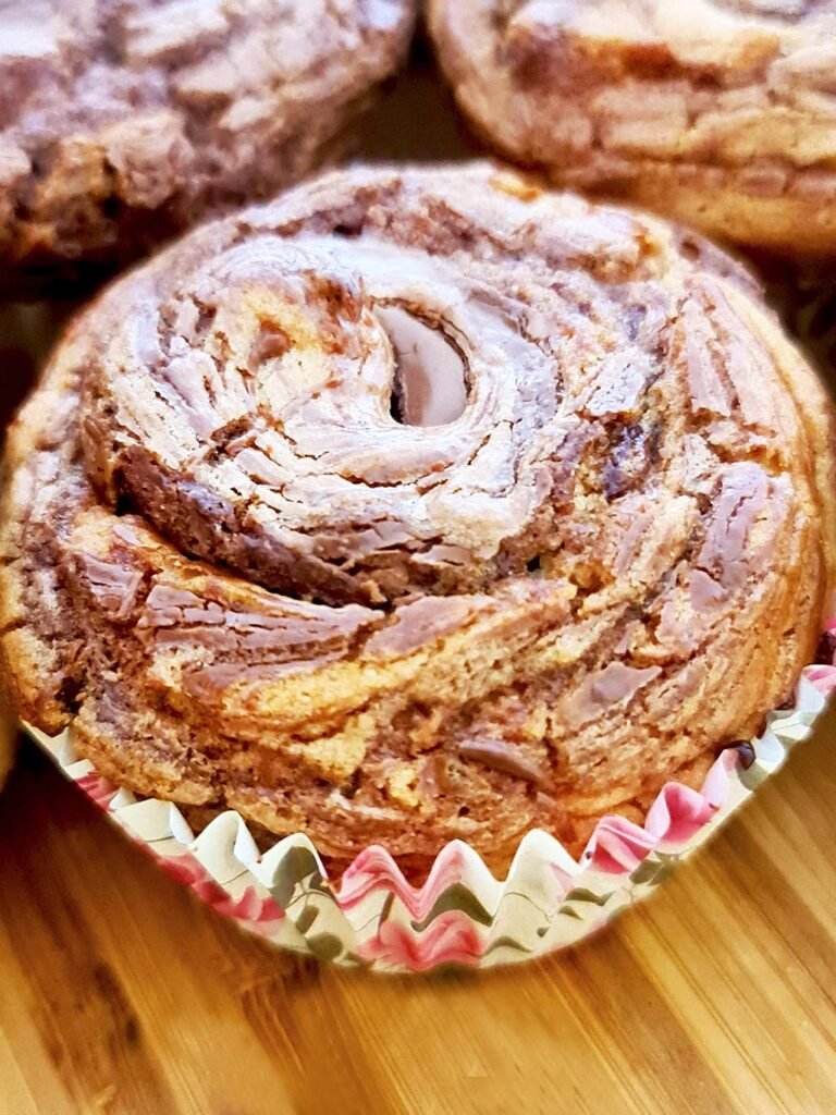 Swirl Muffins With Different Fillings - Desserts