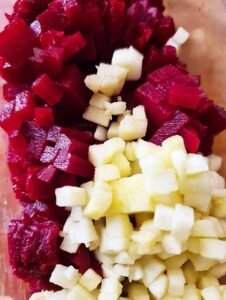 Swedish Beetroot Salad - Rödbetssallad - Salad