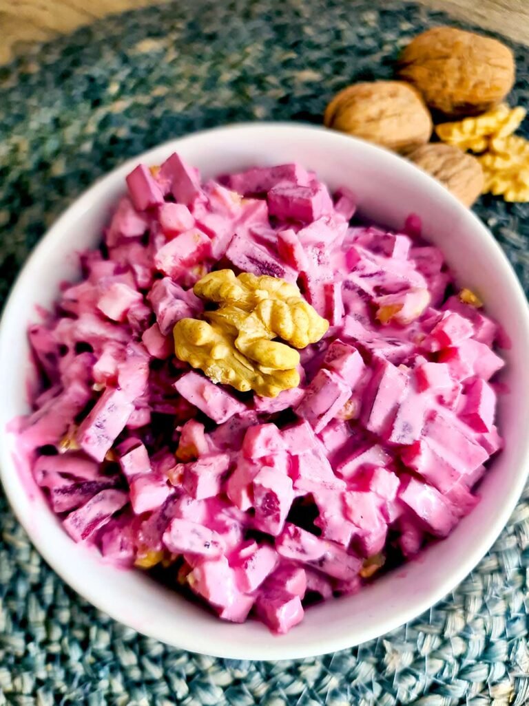 Swedish Beetroot Salad - Rödbetssallad - Salad